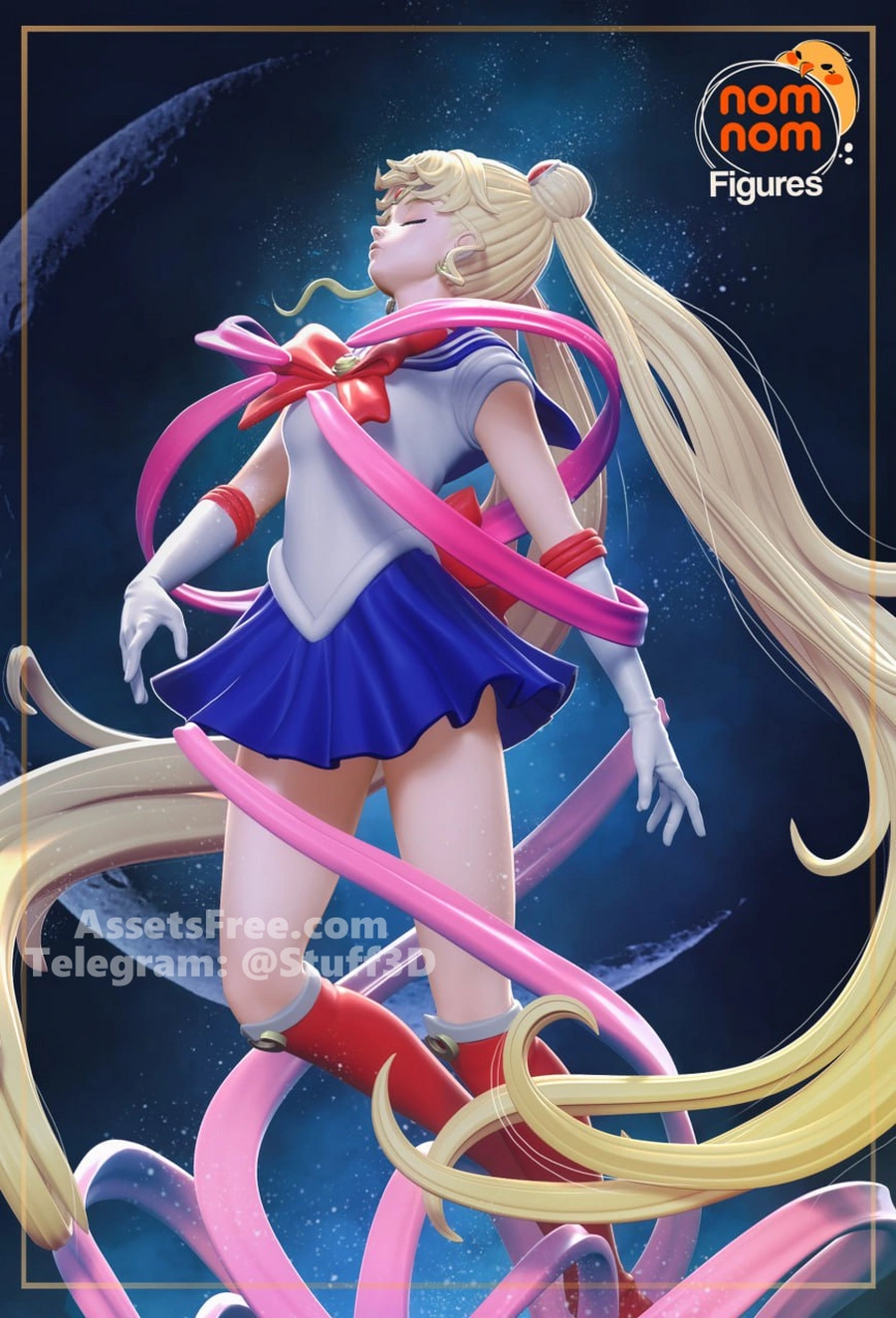 Sailor Moon Free High Quality Models AssetsFree
