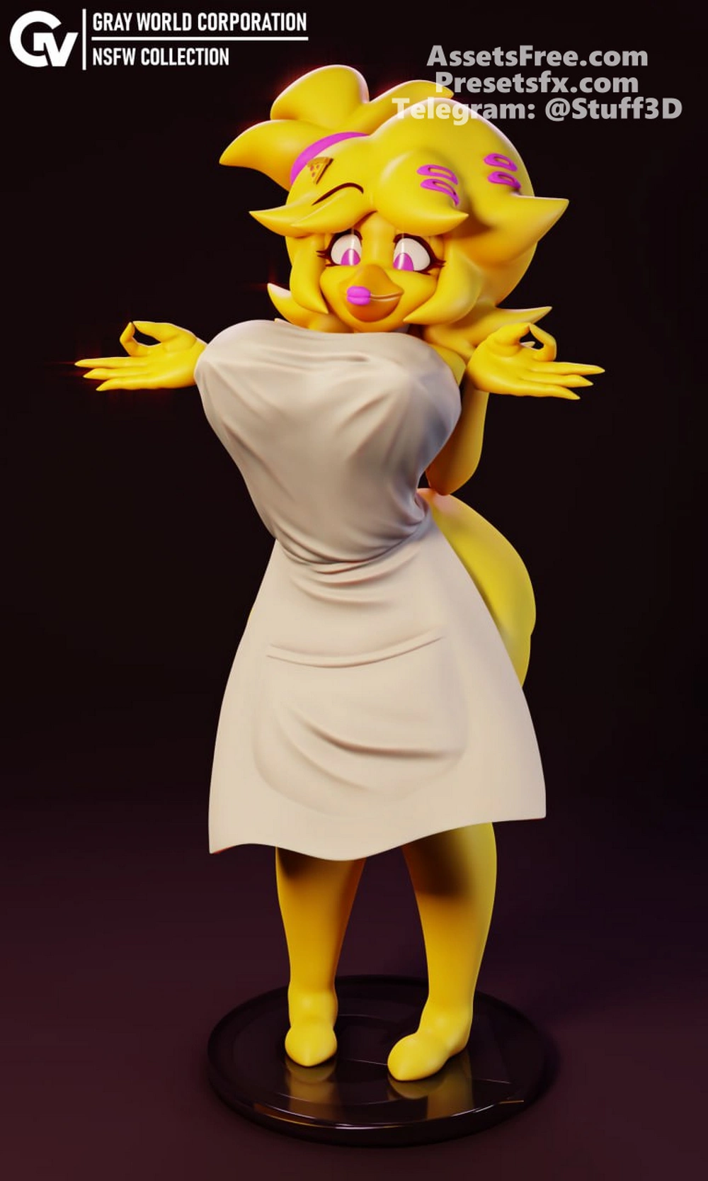 Chiku » Free High-Quality Models | AssetsFree.com