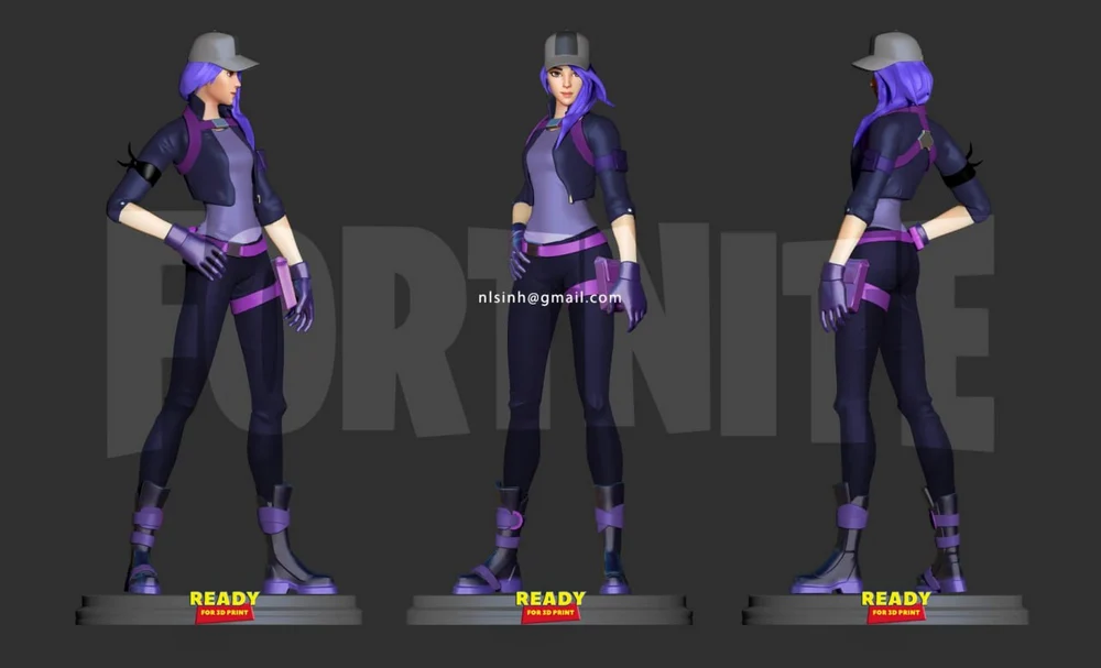 Remedy – Fortnite » 3D print model Download free