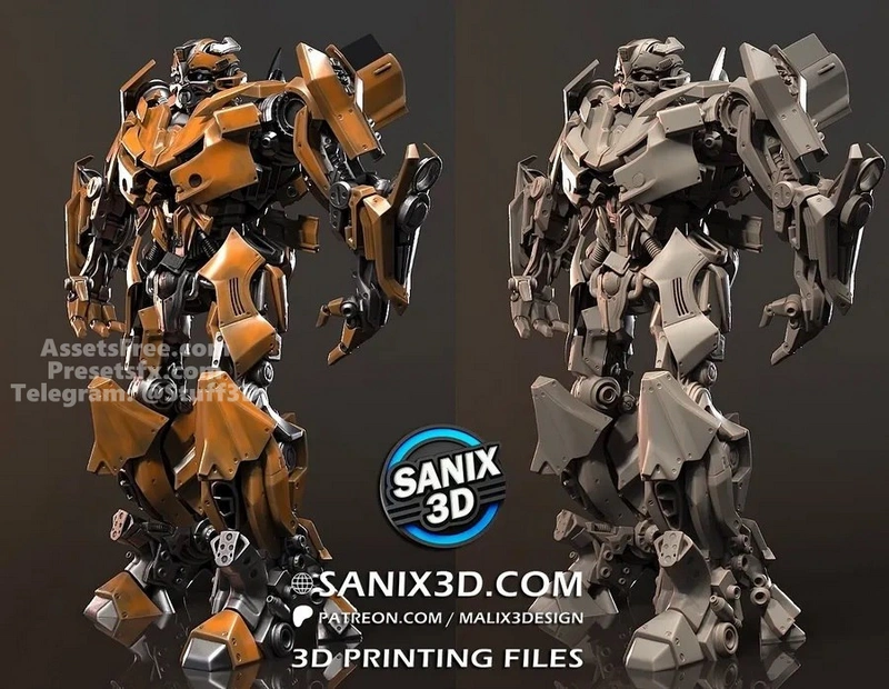 Bumblebee » Free High-Quality Models | AssetsFree.com