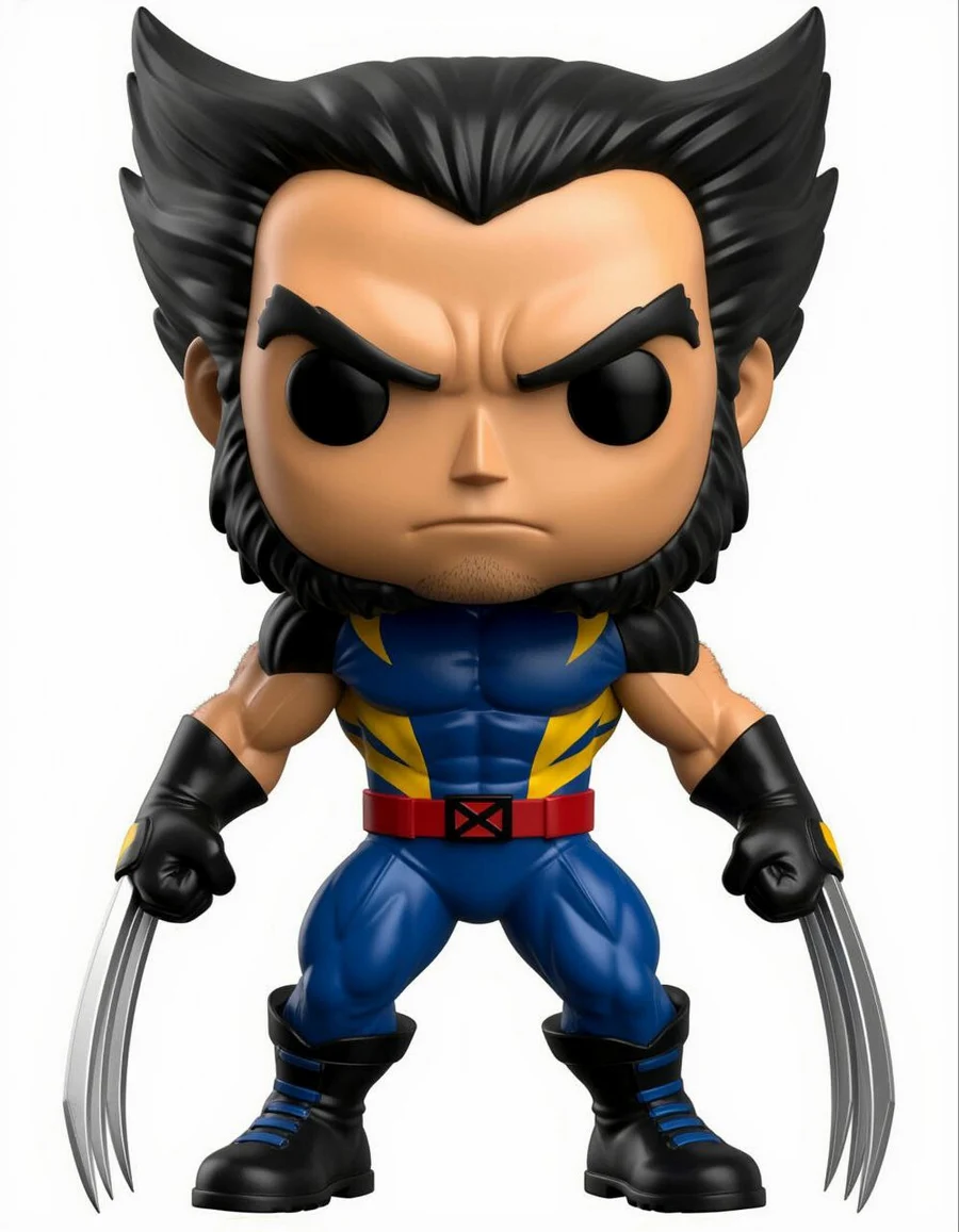 Funko POP Marvel: Deadpool 3 - Wolverine » Free High-Quality Models ...