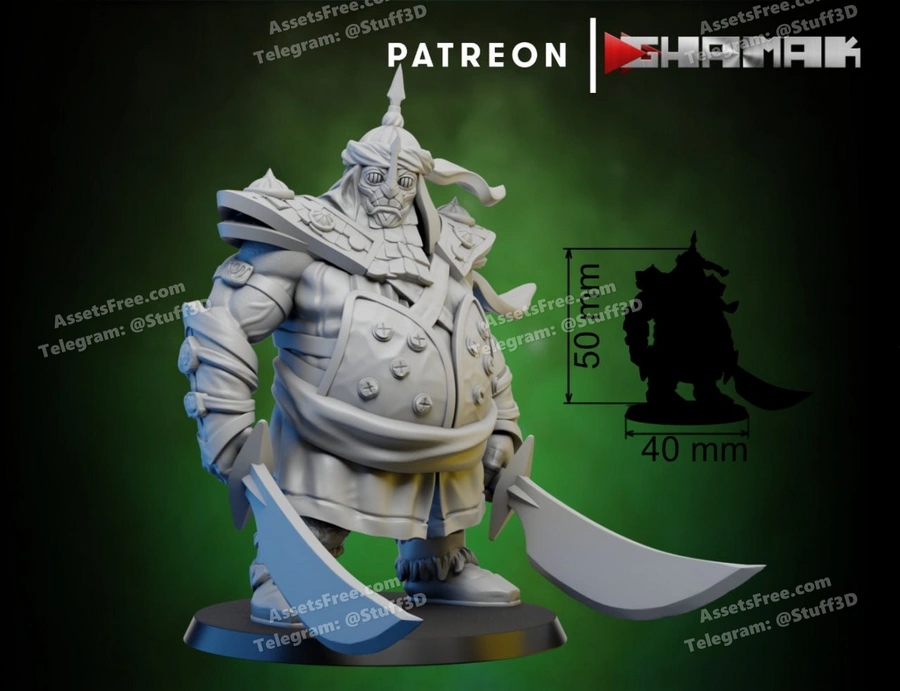 Ogre Leader » 3D print model Free High-Quality Icons for Your Projects ...