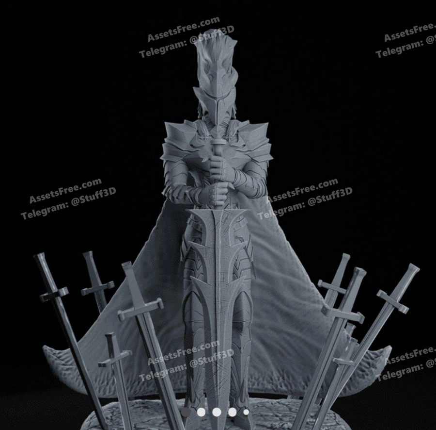 Igris, the Crimson Knight – Solo Leveling » Free High-Quality Models ...