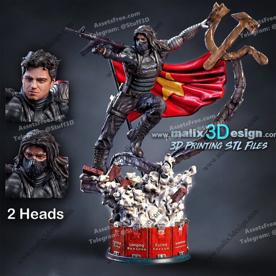 Winter Soldier » Free High-Quality Models | AssetsFree.com