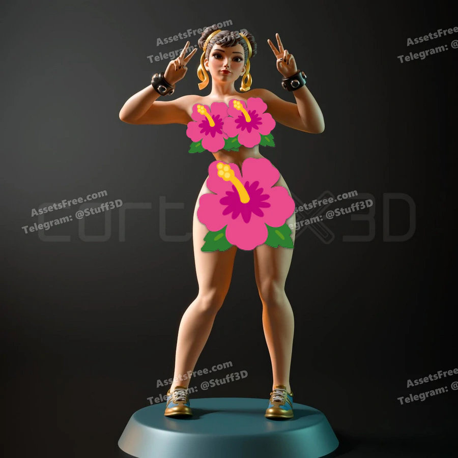 Chun-Li » 3D print model Download free