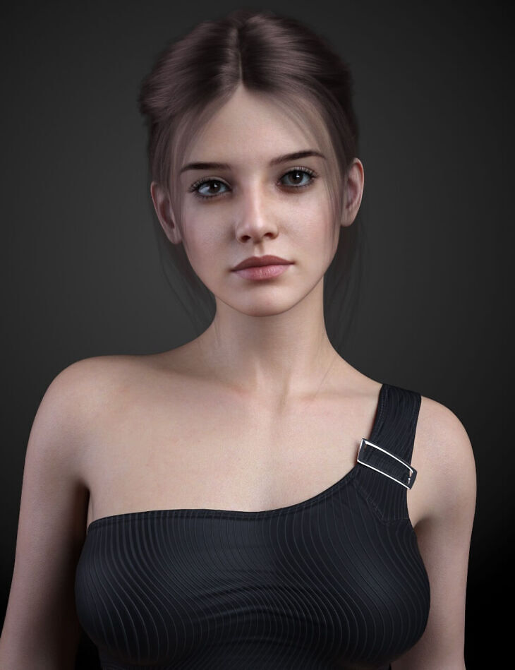 ISTQ Emilia for Genesis 9 » Free High-Quality Models | AssetsFree.com