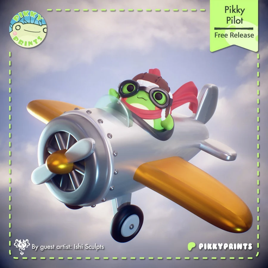 Frog Pilot » Free High-Quality Models | AssetsFree.com