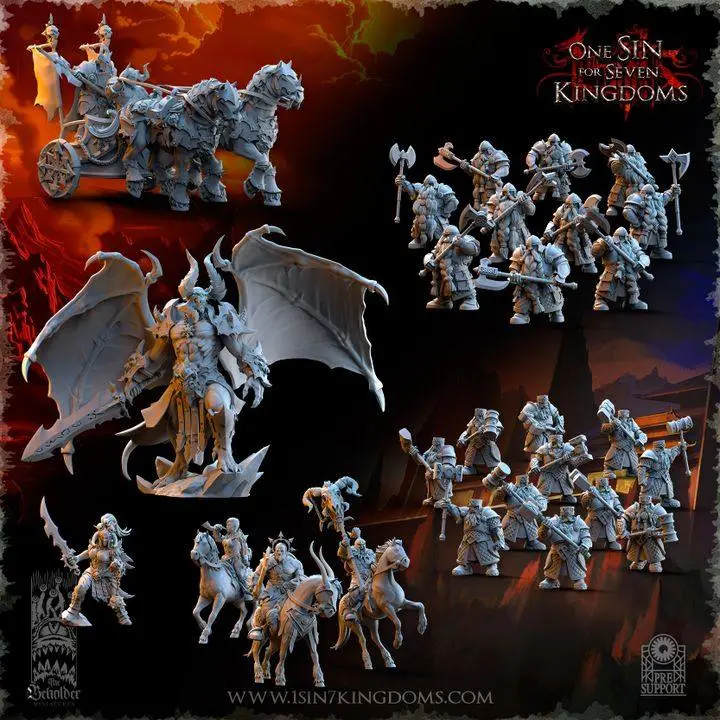 One Sin for Seven Kingdoms » Free High-Quality Models | AssetsFree.com