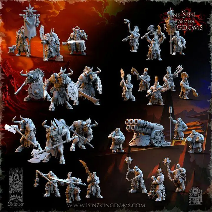 One Sin for Seven Kingdoms » Free High-Quality Models | AssetsFree.com