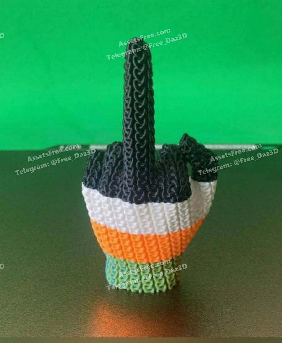 Crochet Middle Finger » Free High-Quality Models | AssetsFree.com
