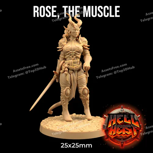 Rose The Muscle » Free High-Quality Models | AssetsFree.com