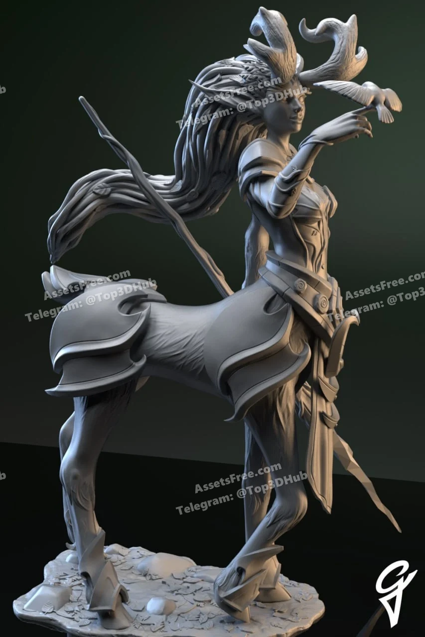 Fysi the Dryad » Free High-Quality Models | AssetsFree.com