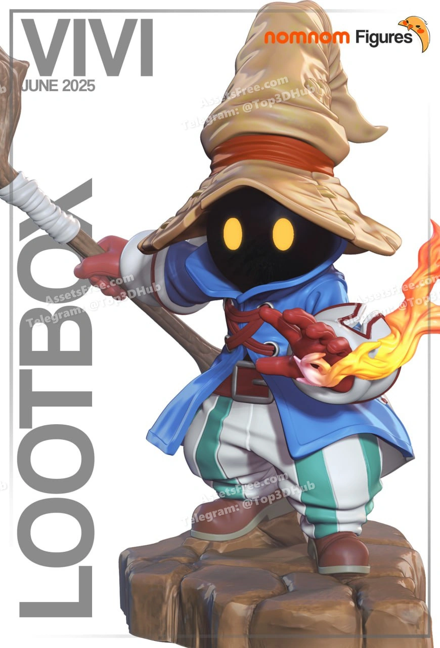 Vivi Ornitier - Final Fantasy IX » Free High-Quality Models ...