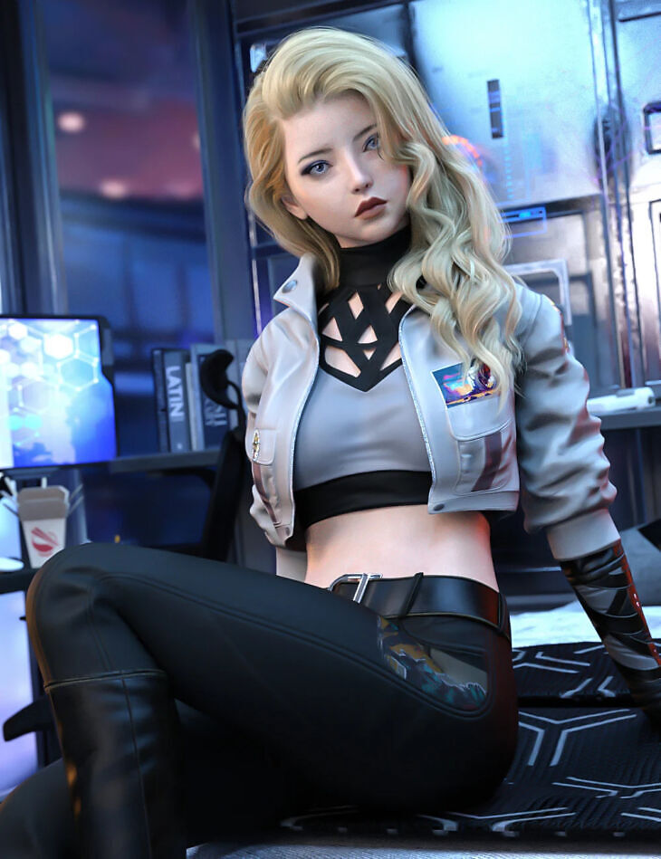 EG GFXC Hair, konsx, and EG Lovely Poses for Genesis 9 Bundle » Free ...