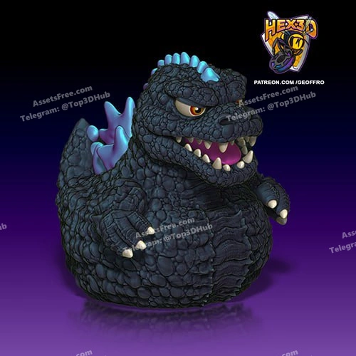 DuckZilla » Free High-Quality Models | AssetsFree.com