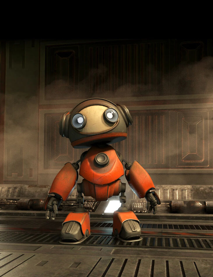 Bit Bot » Free High-Quality Models | AssetsFree.com