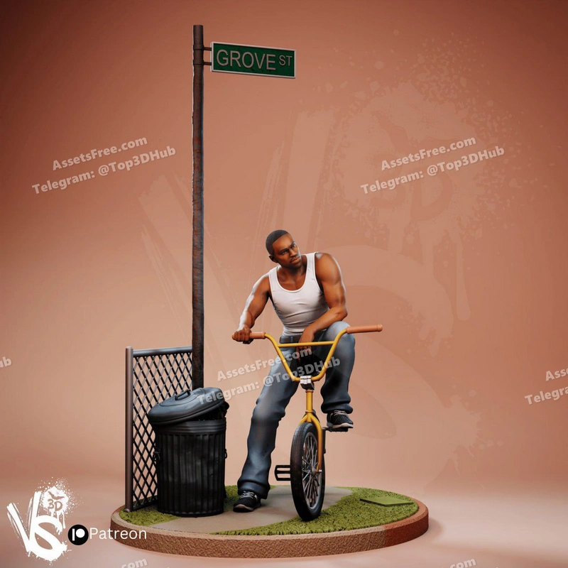 CJ San Andreas » Free High-Quality Models | AssetsFree.com