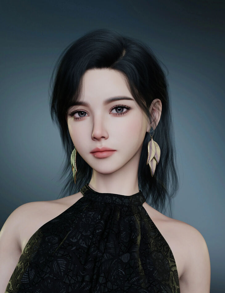 Noki Lorien HD for Genesis 9 Bundle » Free High-Quality Models ...