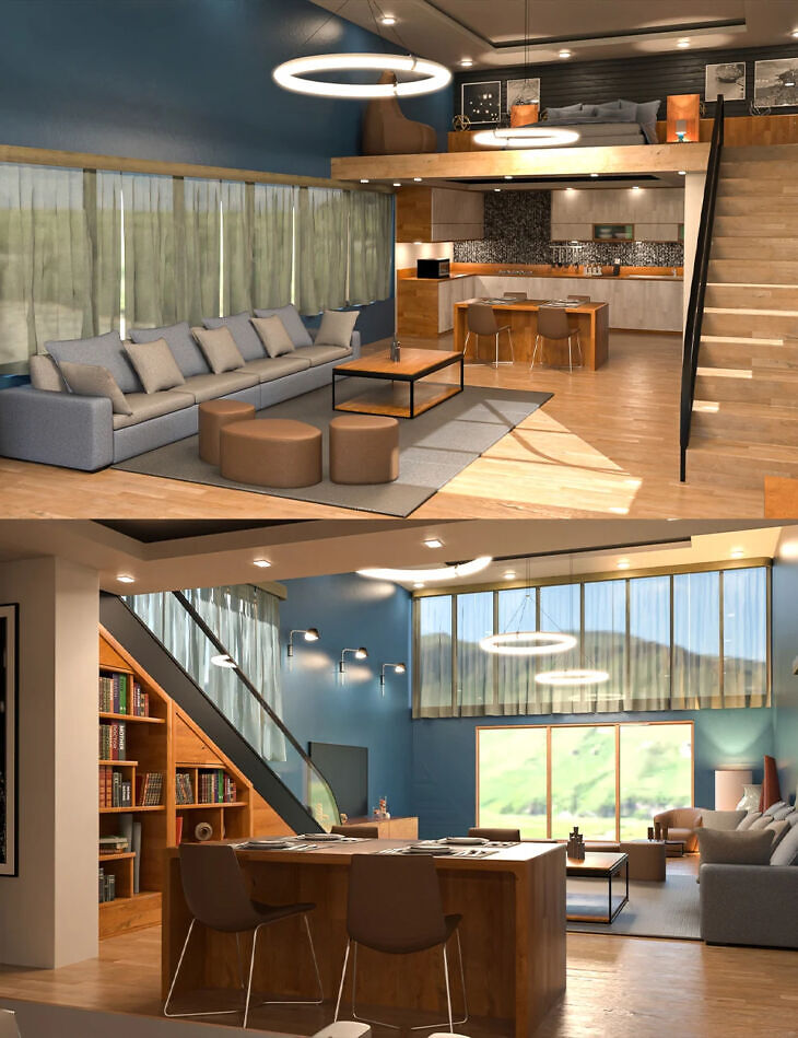 The Blue Loft » Free High-Quality Models | AssetsFree.com