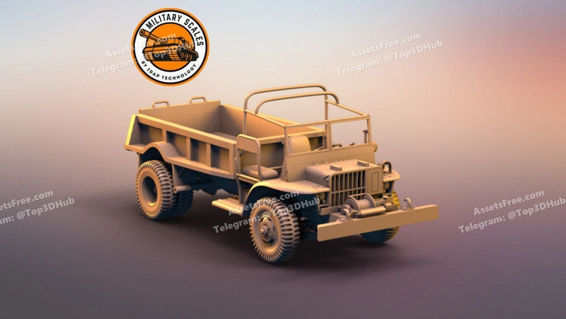 PMI56.2C Ford GTB 4x4 Truck » Free High-Quality Models | AssetsFree.com