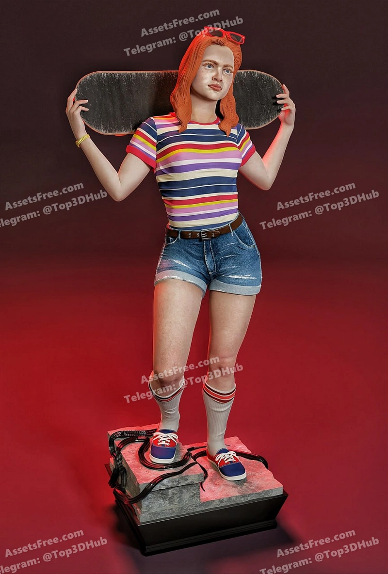 Max Mayfield Stranger Things » Free High-Quality Models | AssetsFree.com
