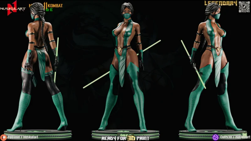 Jade - Mortal Kombat » Free High-Quality Models | AssetsFree.com